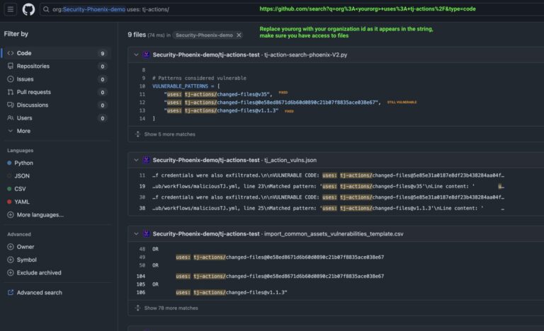 CVE-2025-30066 tj-actions/changed-files GitHub Action Compromise: Impacts on Software Supply ...